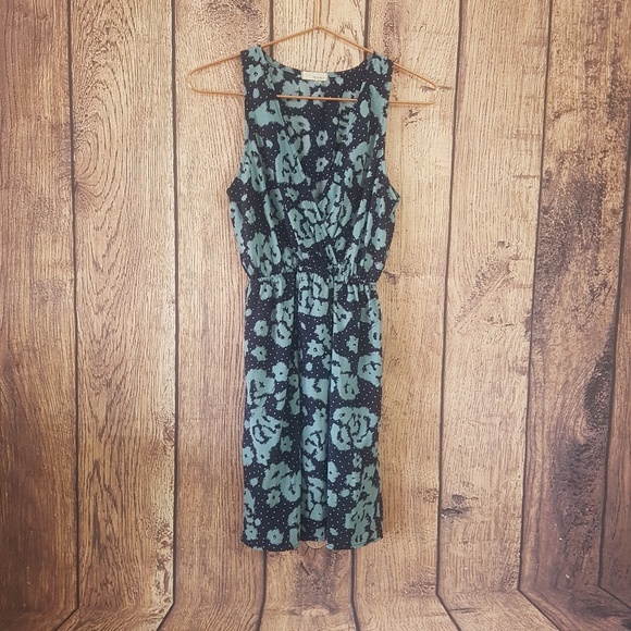 Everly | Dresses | Everly Blue Floral Midi Dress Size 3 | Poshmark